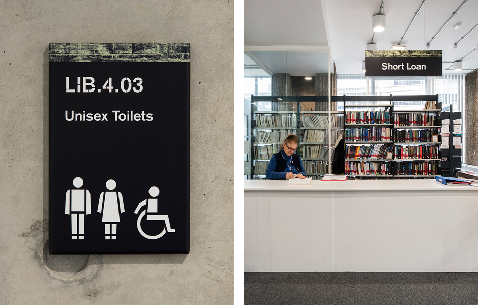 Thomas Matthews – Colchester Campus wayfinding & signage