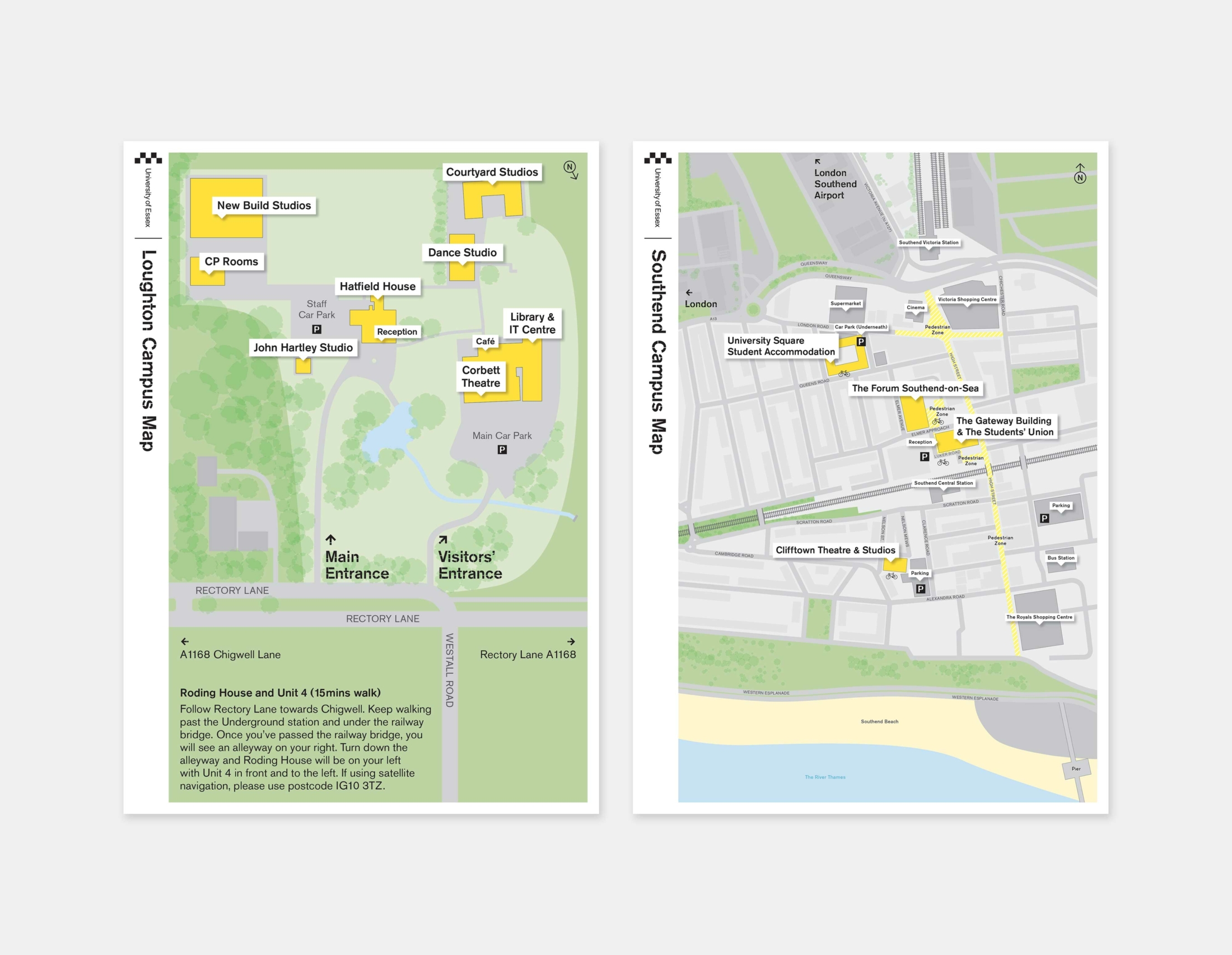 Thomas Matthews – Colchester Campus wayfinding & signage